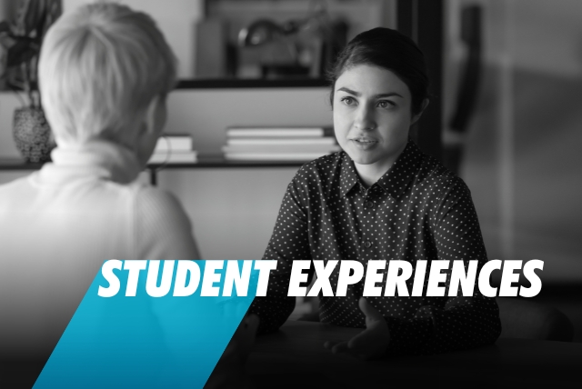 Student experiences at the College
